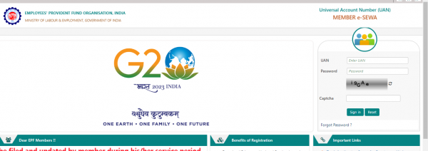 How to create EPF login for members - LegalWiz.in