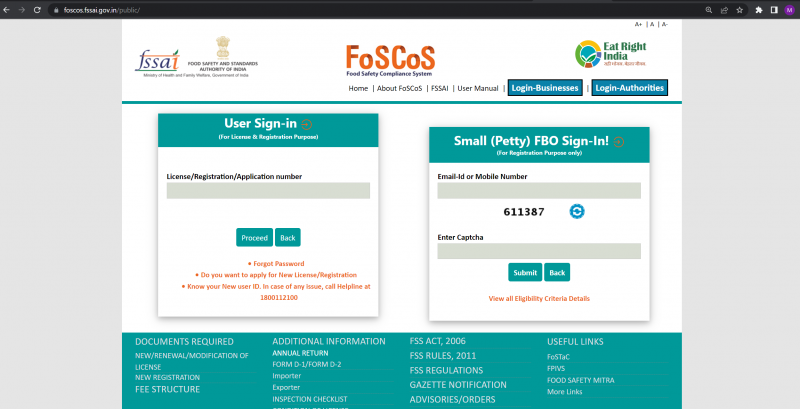 How to apply for modification of FSSAI License - LegalWiz.in