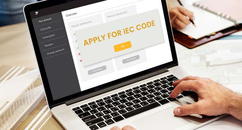 How to apply for IEC code? - LegalWiz.in