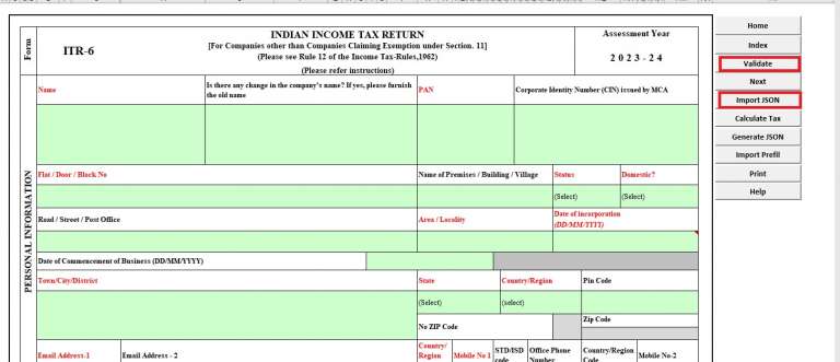 How to file ITR 6 form: ITR 6 Return filing process - LegalWiz.in