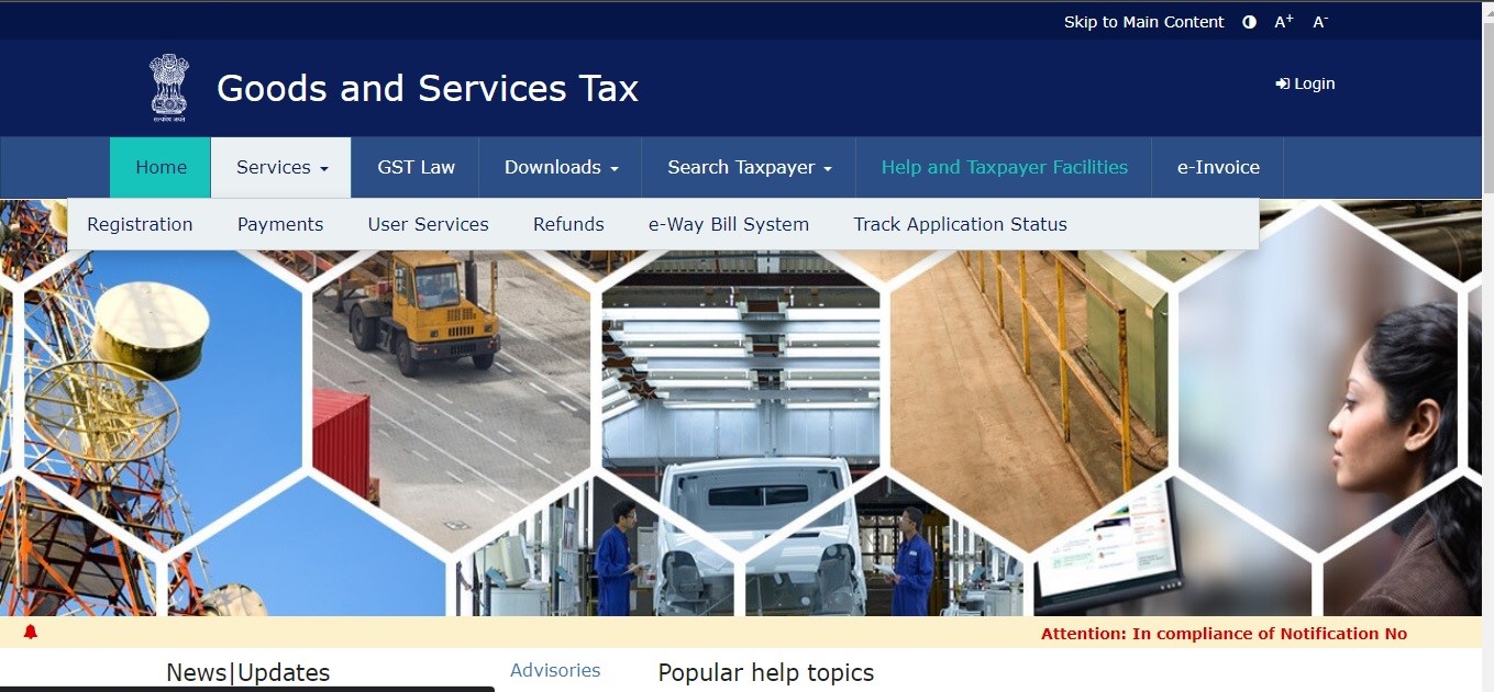 How to download LUT Certificate in GST? - LegalWiz.in