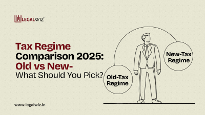 Old vs New Tax Regime Comparison for FY 2024-25 | LegalWiz.in