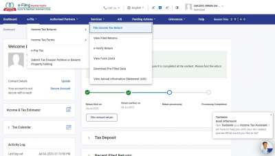How To File ITR 5 Form Online - LegalWiz.in