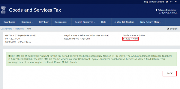 CMP 08: Form Filing, Applicability, Due Dates, and Penalties - LegalWiz.in