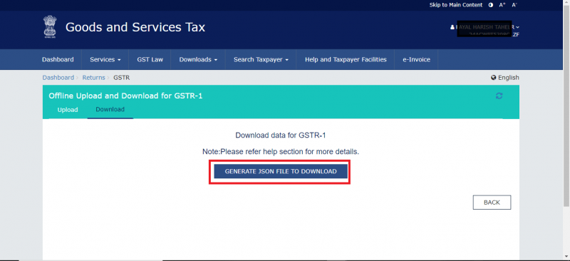 How to Download GSTR 1? - LegalWiz.in
