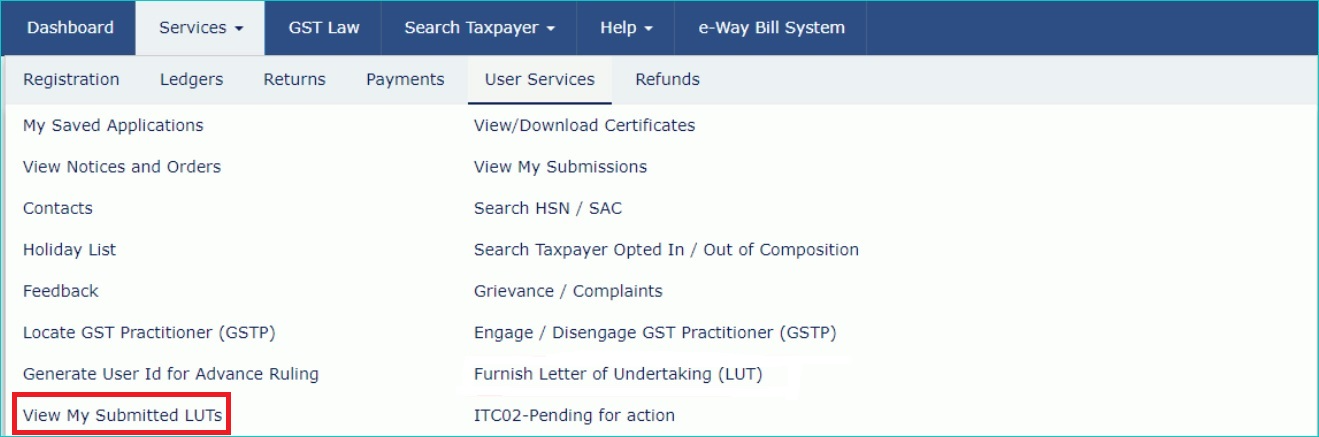 How to download LUT Certificate in GST? - LegalWiz.in
