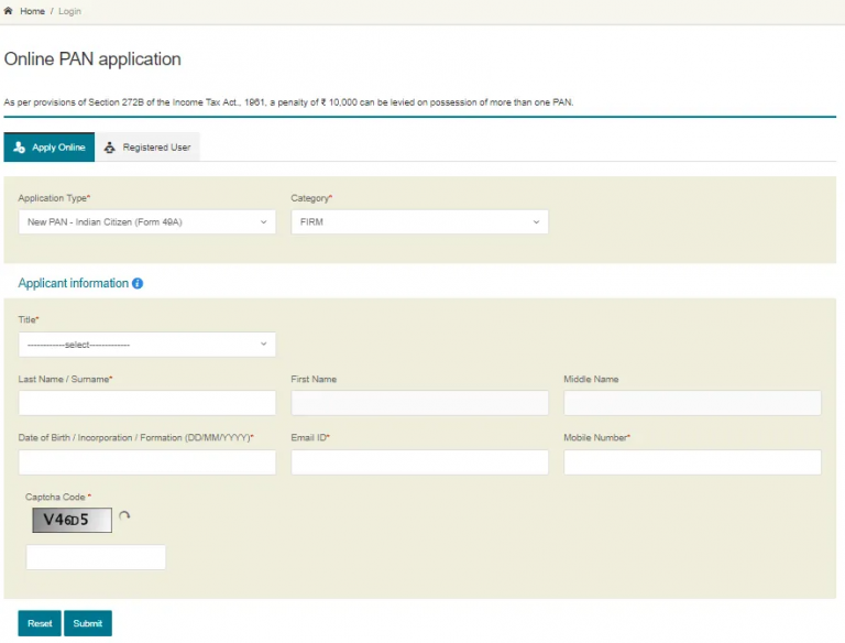 How to apply PAN card for a Company? | LegalWIz.in