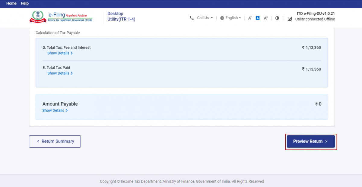 How to download JSON utility for ITR - LegalWiz.in