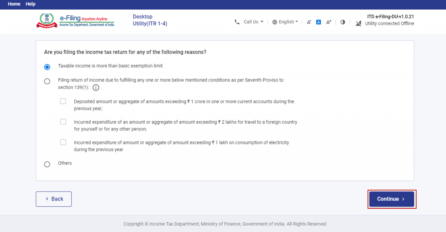 How to download JSON utility for ITR - LegalWiz.in