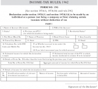 How to e-file forms 15G and 15H on the Income tax Portal - LegalWiz.in