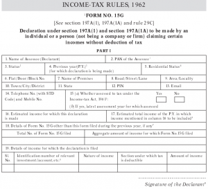 How to e-file forms 15G and 15H on the Income tax Portal - LegalWiz.in