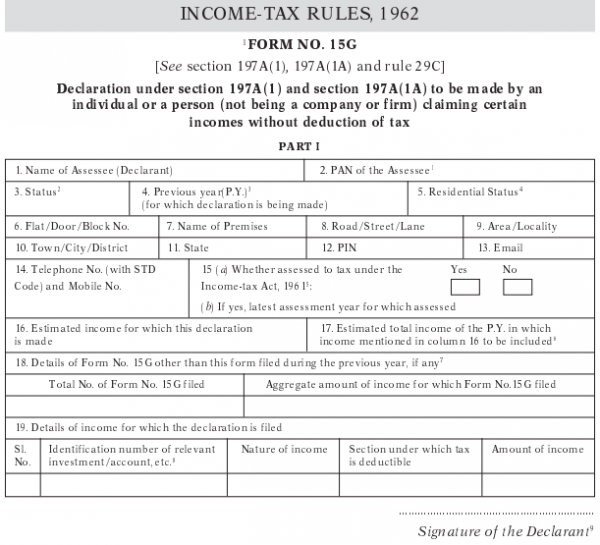 How to e-file forms 15G and 15H on the Income tax Portal - LegalWiz.in