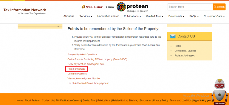 How to File Form 26QB Online? - LegalWiz.in