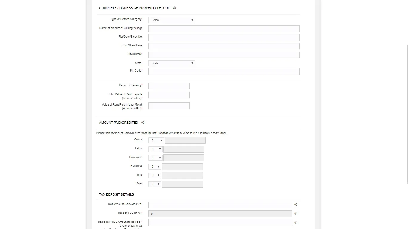 How to File Form 26QC Online? - LegalWiz.in