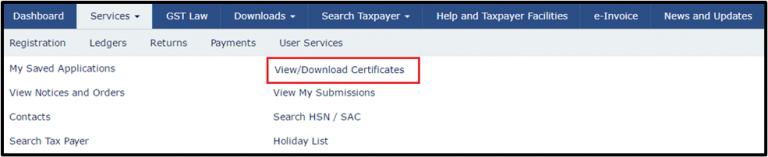 Download GST Certificate Online | Step-by-Step Guide | LegalWiz.in