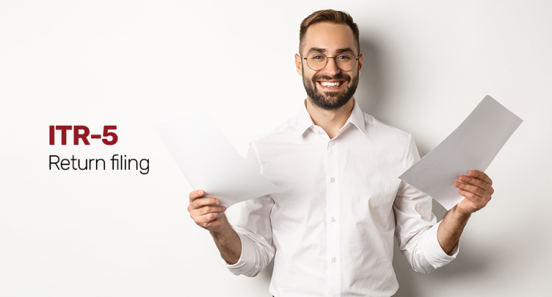 How To File ITR 5 Form Online - LegalWiz.in