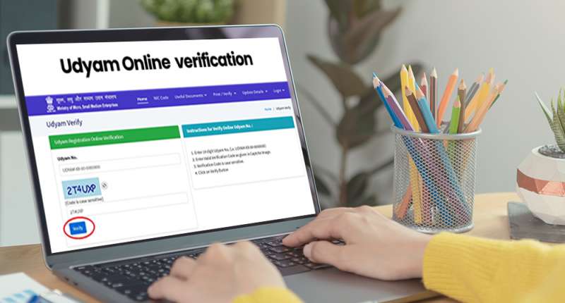 How to Verify Udyam Registration Online - LegalWiz.in