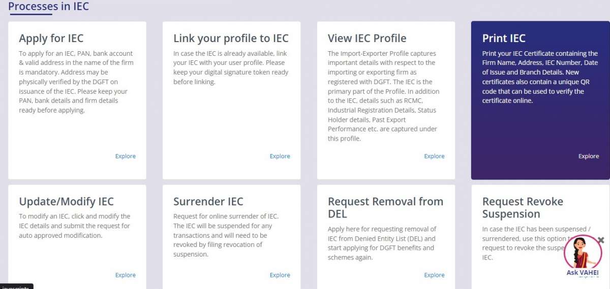 How to download and print IEC certificate? - LegalWiz.in